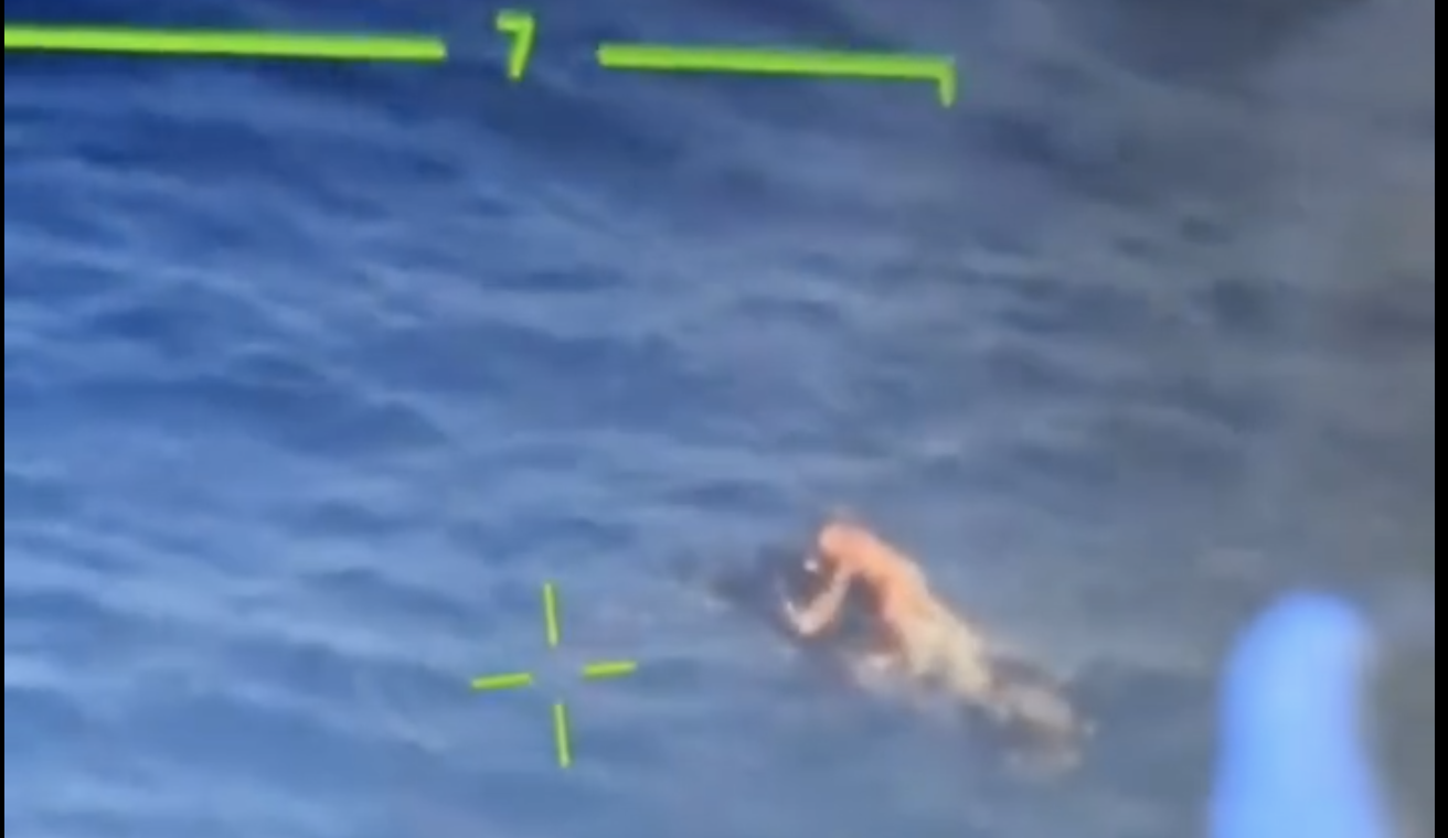 Young man found alive at sea after two days adrift off Gran Canaria • The Canary News